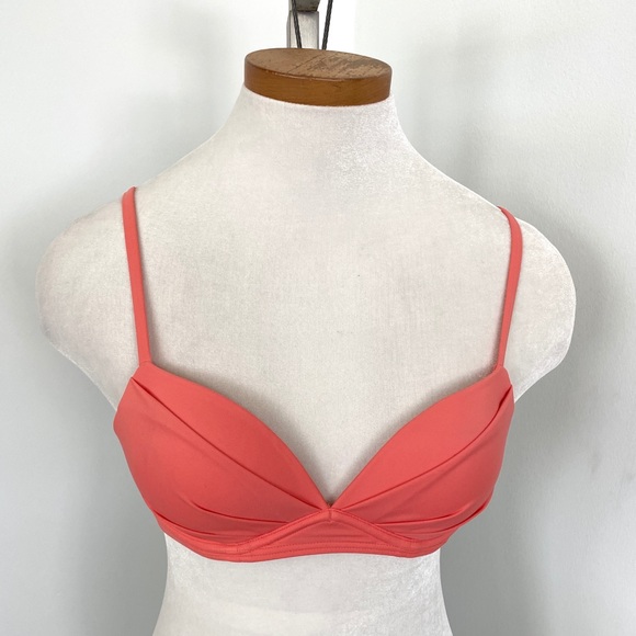 Victorias Secret Swim Victorias Secret Coral Bikini Top Poshmark